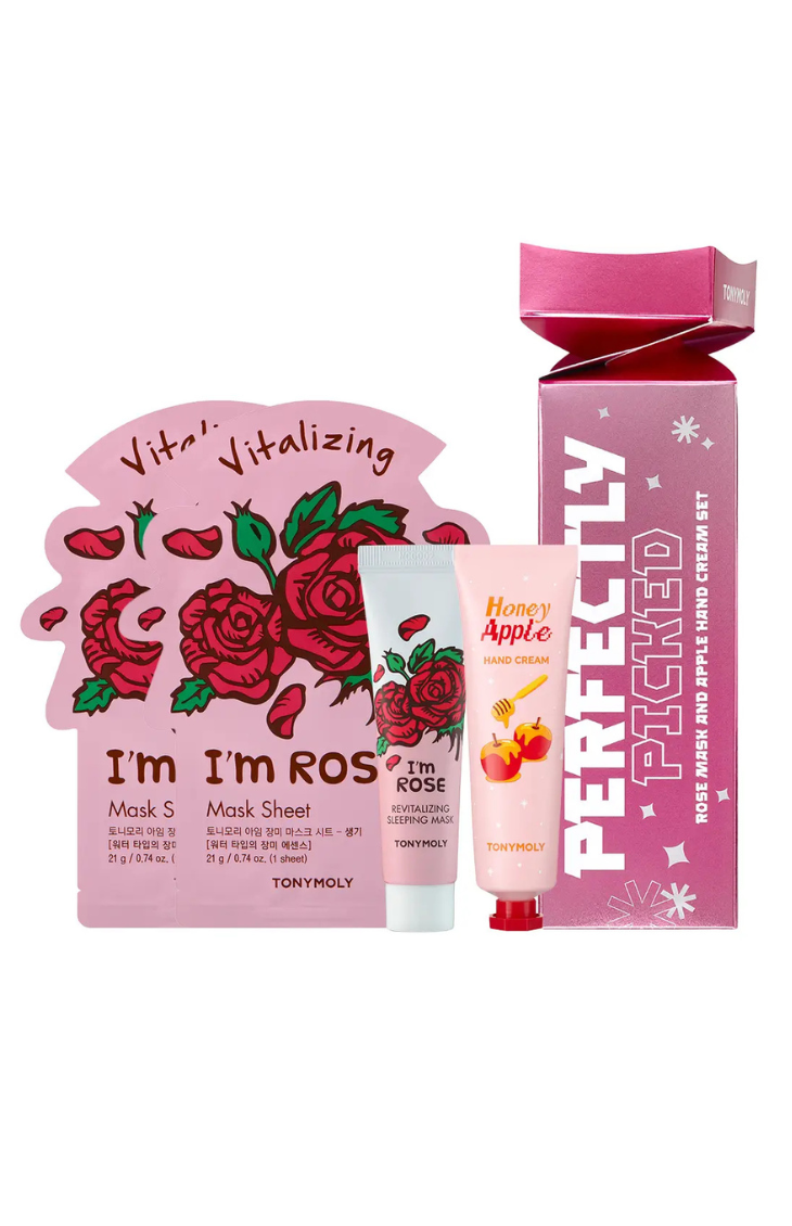 Mask & Hand Cream Box Set – Pink Moon Bay