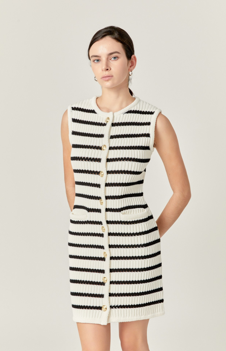 Lily Vest Dress – Pink Moon Bay