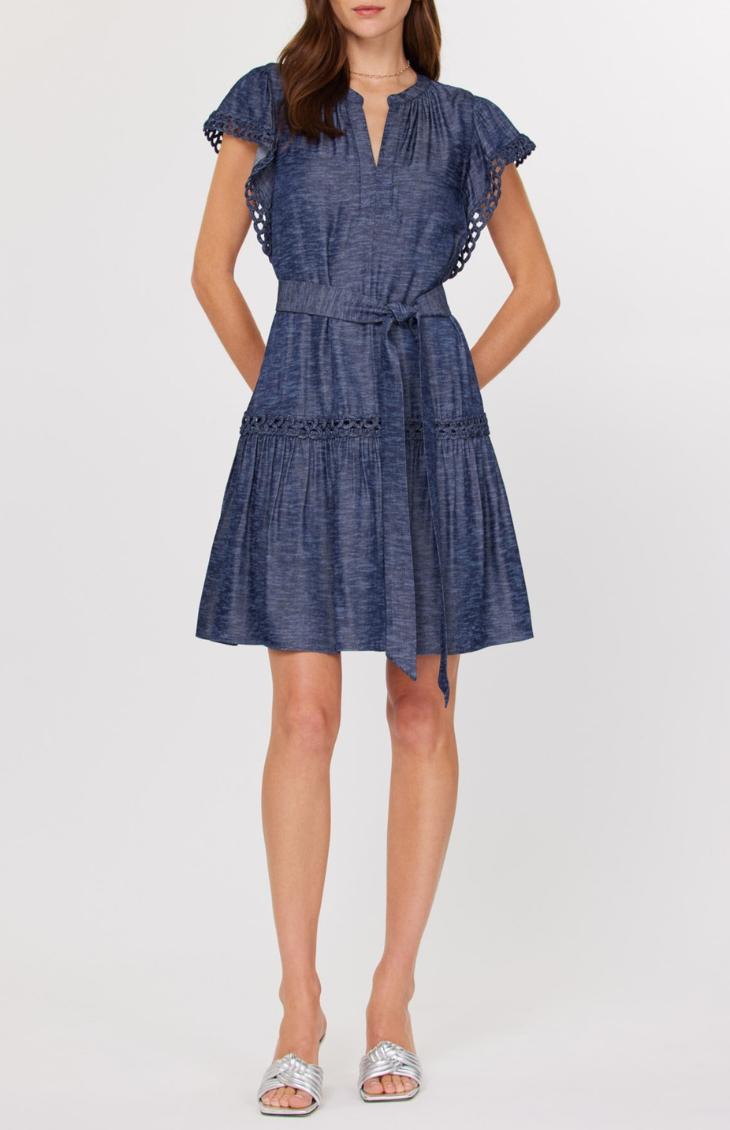 Sabrina Mini Dress – Pink Moon Bay